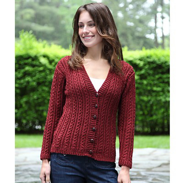 Ravelry: Masonic Street Cardigan pattern by Kirsten Hipsky