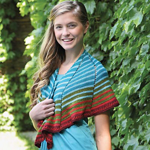 Ravelry: Jambalaya Shawl pattern by Kirsten Hipsky