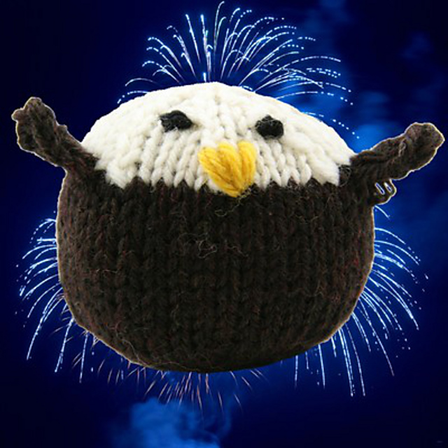 Ravelry: Knit Bald Eagle pattern by Kirsten Hipsky