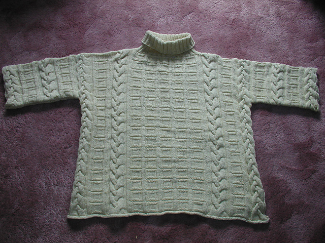 Ravelry: Aran Knit Poncho pattern by Wrights