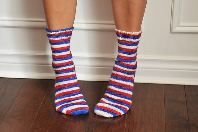 Ravelry: kikucorner's Trusty Toe Up Socks for Ryan