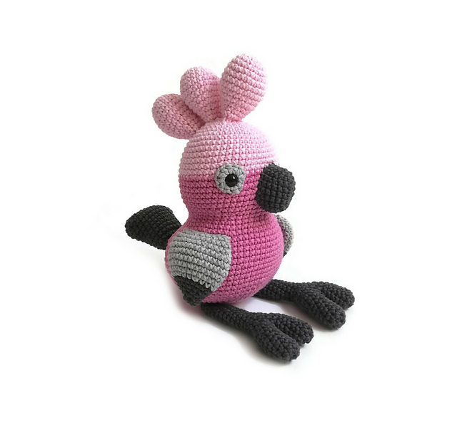 Ravelry: Rosie the Galah pattern by kim bengtsson friis