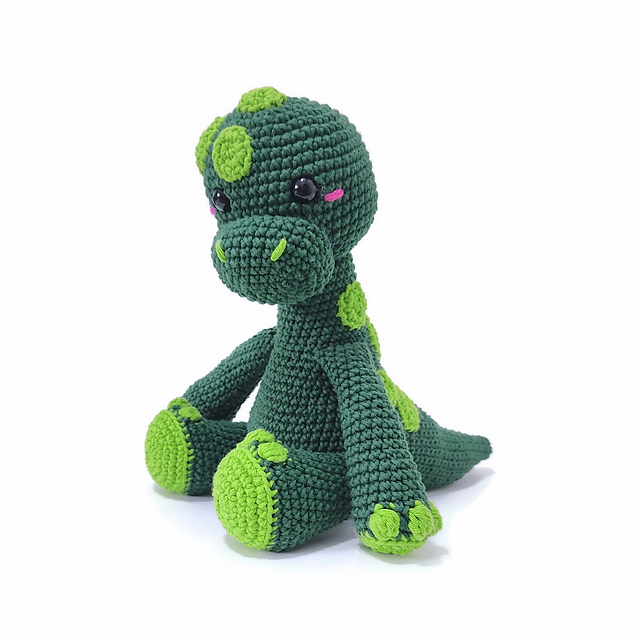Ravelry: Broccoli the Brontosaurus pattern by kim bengtsson friis