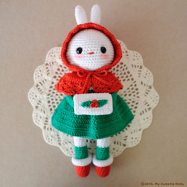 Ravelry: Cotton Candy Bunny - Christmas pattern by Bomi Kim