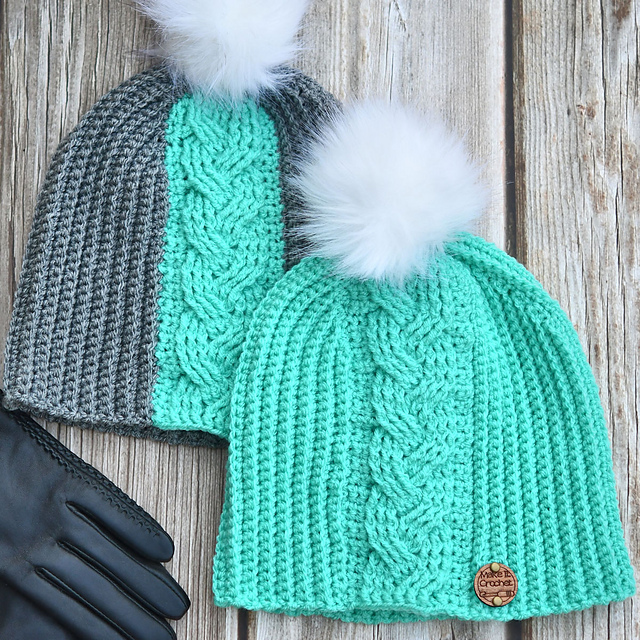 Ravelry: Braided Cable Beanie pattern by Kim Guzman