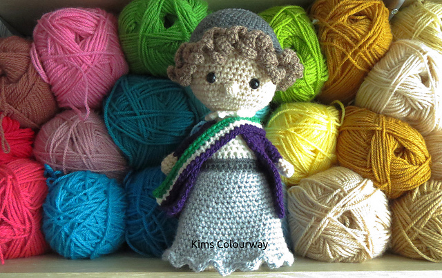 Ravelry: Emmeline Pankhurst pattern by Carla Mitrani