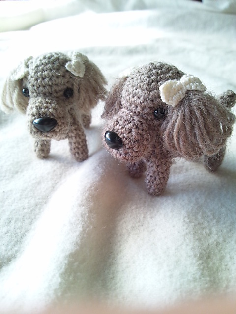 Ravelry: toy poodle pattern by Mitsuki Hoshi (ほし みつき)