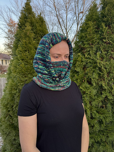Ravelry: The Winter Solstice Hood pattern by Kinzie Wooderson