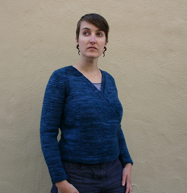 Ravelry: Origami Wrap Sweater pattern by Kira Dulaney