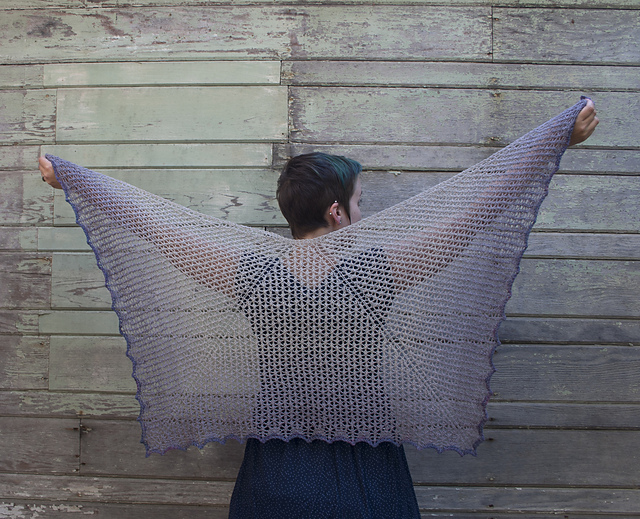 Ravelry: Trinity Shawl pattern by Kira Dulaney