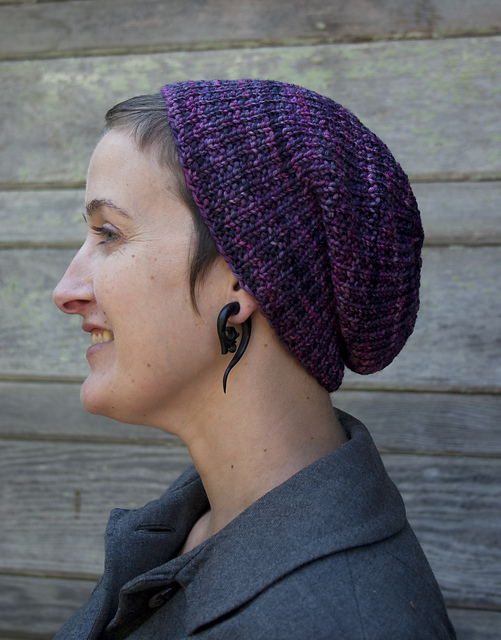 Ravelry: Seeded Rib Hat pattern by Kira Dulaney