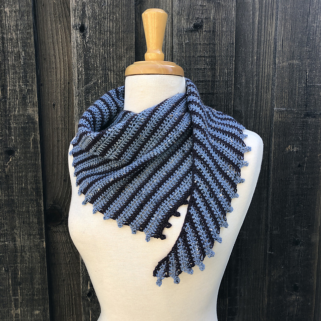 Ravelry: Slantwise Shawl pattern by Kira Dulaney