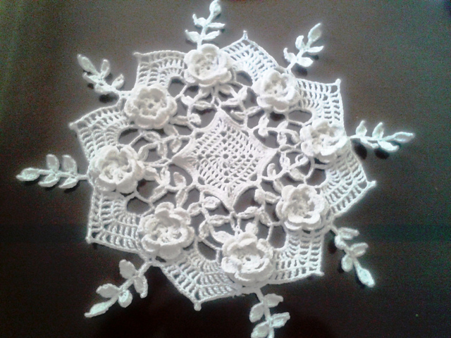 Ravelry: kishpi's Irish Rose Doily