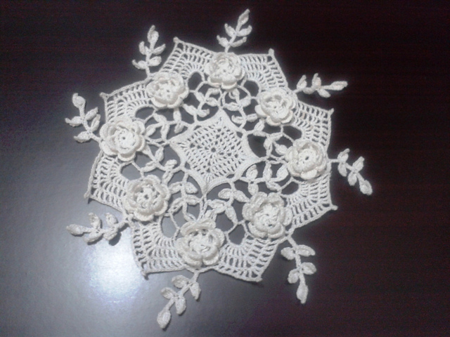 Ravelry: kishpi's Irish Rose Doily