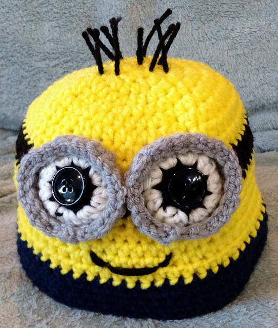 Ravelry: Child's Minion Hat pattern by Katerina Cohee