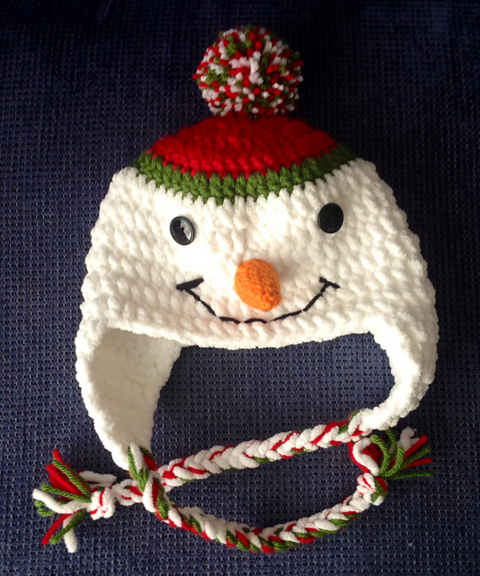 Ravelry: Cute Chunky Snowman Beanie pattern by Katerina Cohee