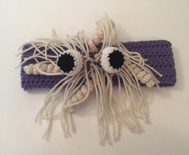 Ravelry: Boo Headband/ Ear Warmer pattern by Katerina Cohee