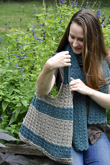 Ravelry: Gravel Path Bag pattern by Elizabeth Mautz-Redmann