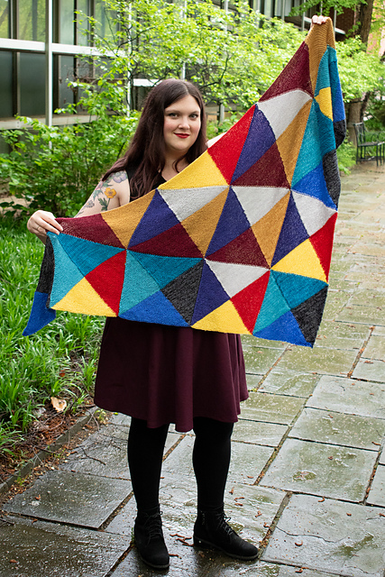 Ravelry: Truchet Triangle pattern by Emily O'Brien