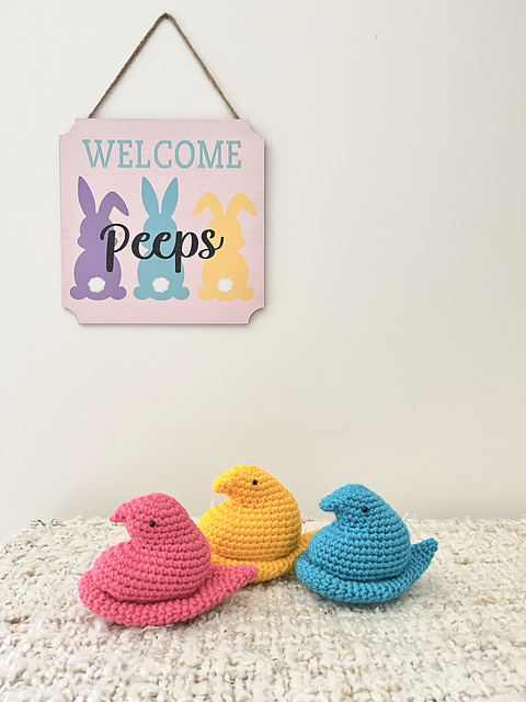 Ravelry: Easter Peeps Chick pattern by kiwicrochets
