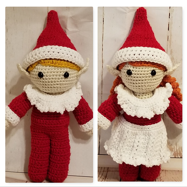 Ravelry: Faylinn Curious Elf Outfit pattern by Kelli's Kreations