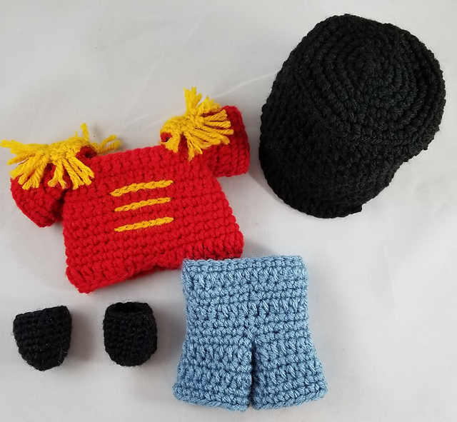 Ravelry: JJ Nutcracker Outfit pattern by Kelli's Kreations