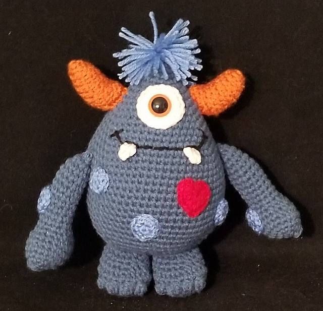 Ravelry: Clyde the Monster pattern by Kelli's Kreations