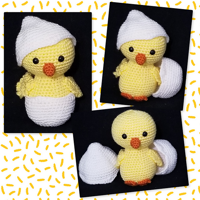Ravelry: Ellis the Chick pattern by Kelli's Kreations