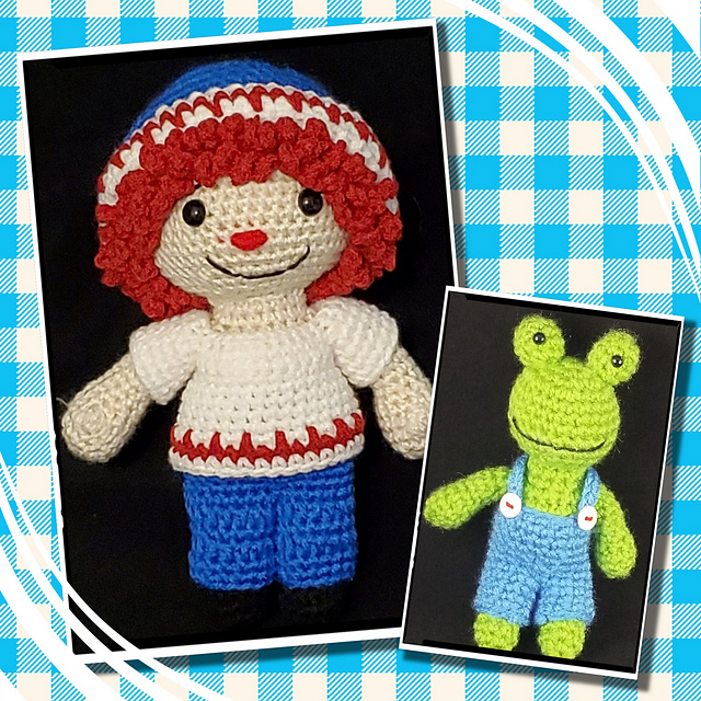 Ravelry: Jack the Rag Doll (jj) pattern by Kelli's Kreations