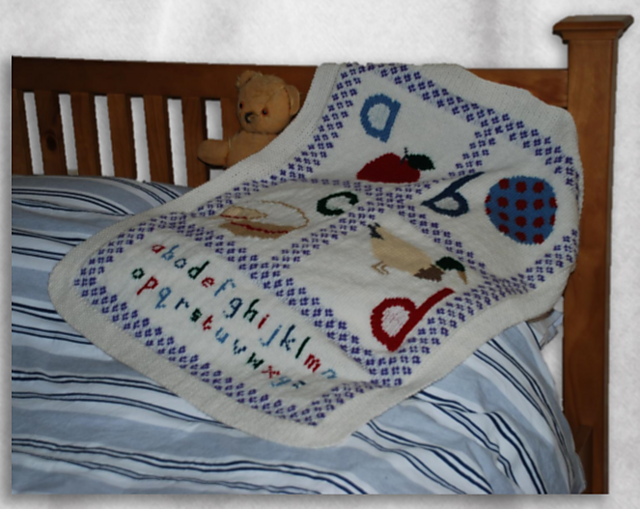 Ravelry: ABC baby blanket pattern by kknits Katharine Perry