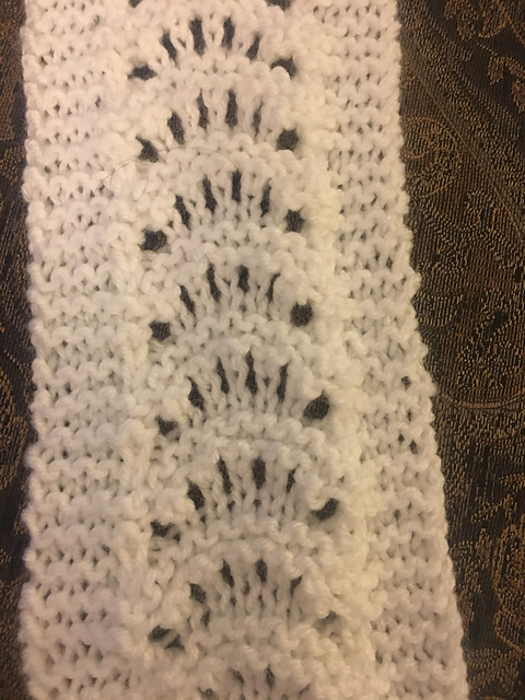 Ravelry: Fan Shell Lace pattern by Kelly Zahn