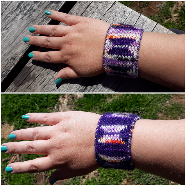 Ravelry: BTS Double Knit Bangle pattern by Kasaundra Chaney