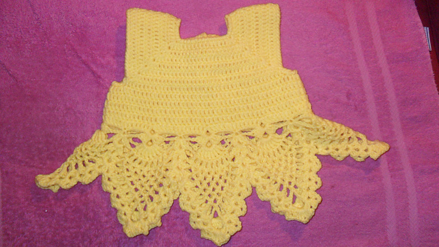 Ravelry: Pineapple Princess Top pattern by Kimberly Stidger