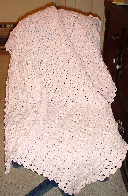 Ravelry: Cuddle Soft Baby Blanket pattern by Nancy J. Livengood