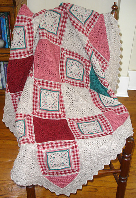 Ravelry: Colorful Counterpane pattern by Katherine Misegades