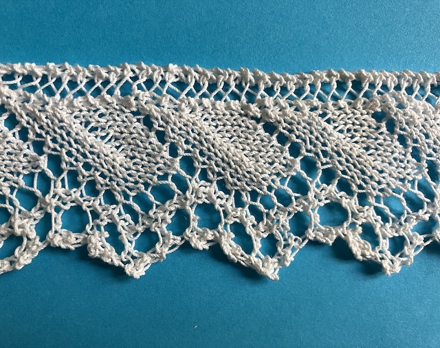 Ravelry: laurel leaf edge pattern by george curling hope