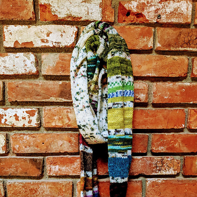 Ravelry: Leftovers Advent Scarf pattern by Monica Hodges