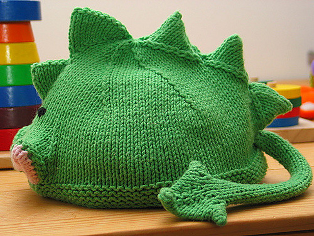 Ravelry: Dragon Hat pattern by Ros Badger and Elaine Scott