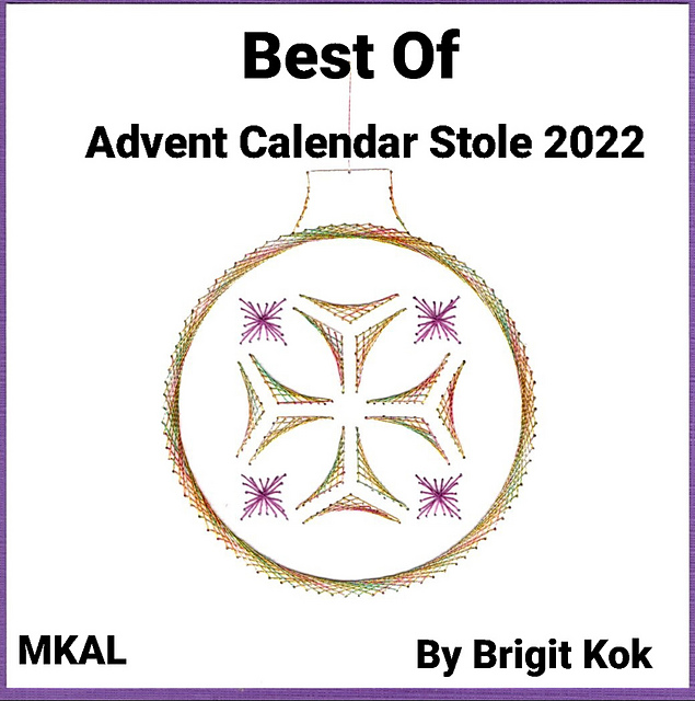 Ravelry: MKAL Best of Advent Calendar Stoles in 2022 pattern by Brigit Kok