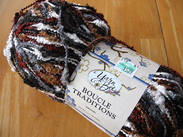 Ravelry: Yarn Bee Boucle Traditions