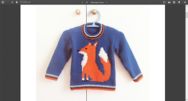 Ravelry: Mr Fox Sweater pattern by Denny Gould