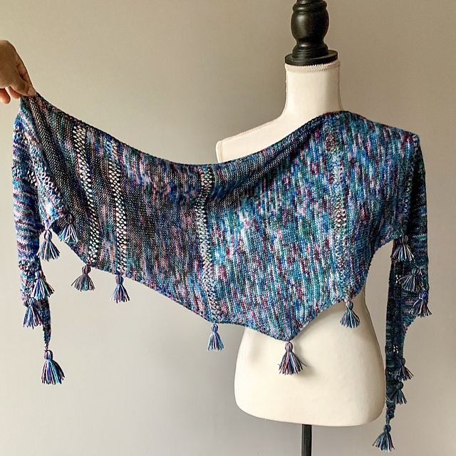 Ravelry: Getaway Shawl pattern by Shay Johnson