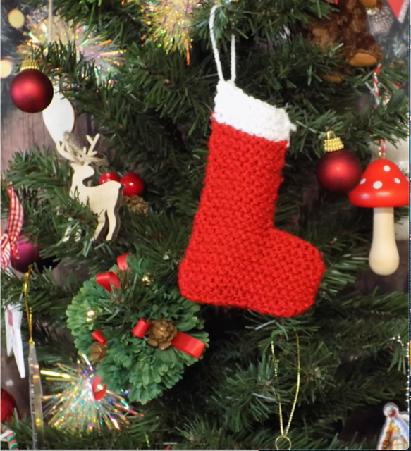 Ravelry: Mini Stocking pattern by Angela Turner