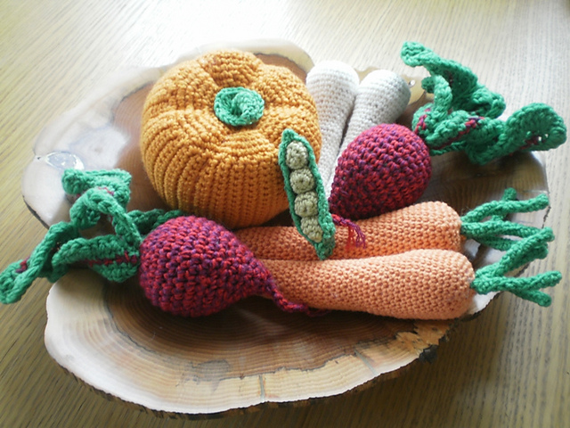 Ravelry: Harvest Vegetables pattern by Angela Turner