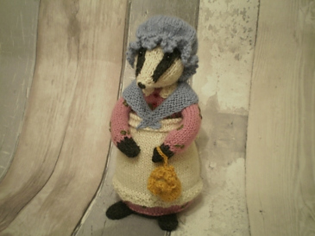 Ravelry: Mrs Badger pattern by Angela Turner