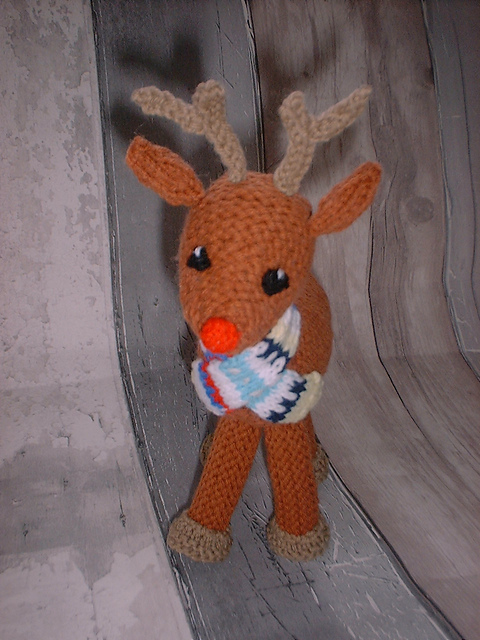 Ravelry: Baby Rudolph pattern by Angela Turner