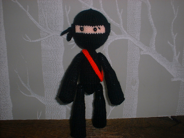 Ravelry: Ninja Knit Toy pattern by Angela Turner