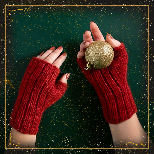 Ravelry: Enkla halvvantar pattern by Järbo