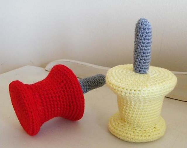 Ravelry: Gigantic Pushpin pattern by Jean Herman