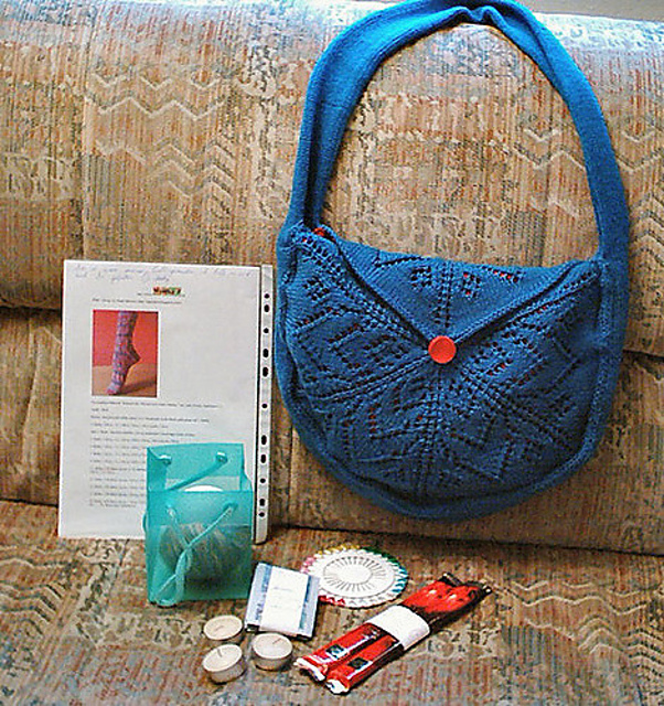 Ravelry: Hexagonal Shoulder Bag pattern by Emily Ocker